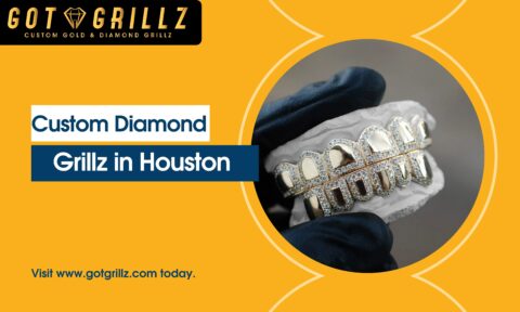 Custom Diamond Grillz in Houston for a Unique Style