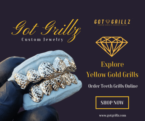 Yellow Gold Grills - Explore Order Teeth Grills Online Today!
