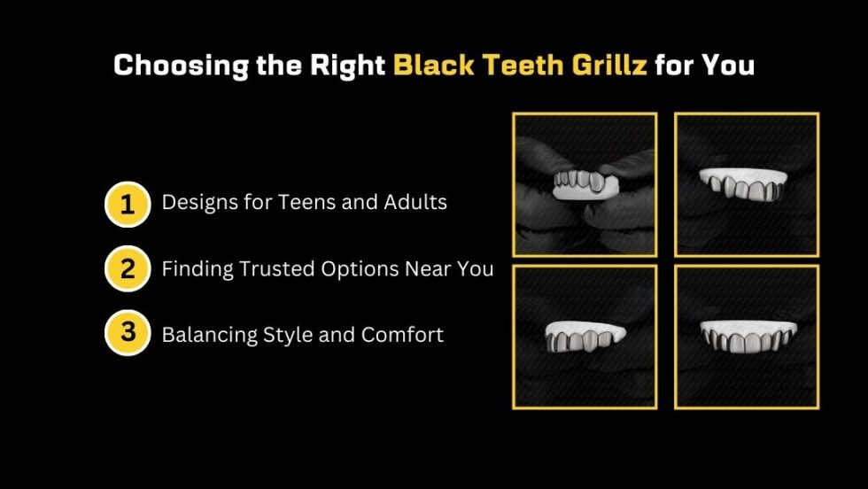 Black Teeth Grillz: Elevate Your Style with Confidence